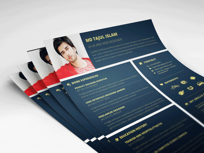 Stylish Personal Resume - Smashresume