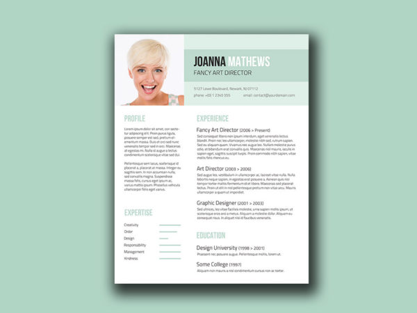 Trendy Resume Template - Smashresume