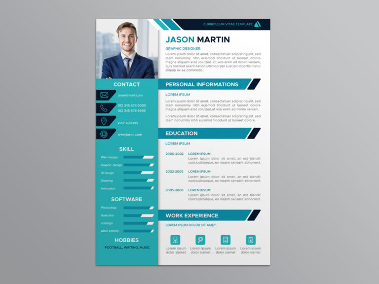 Michael Resume - Free Resume Template with Matching Cover Letter page