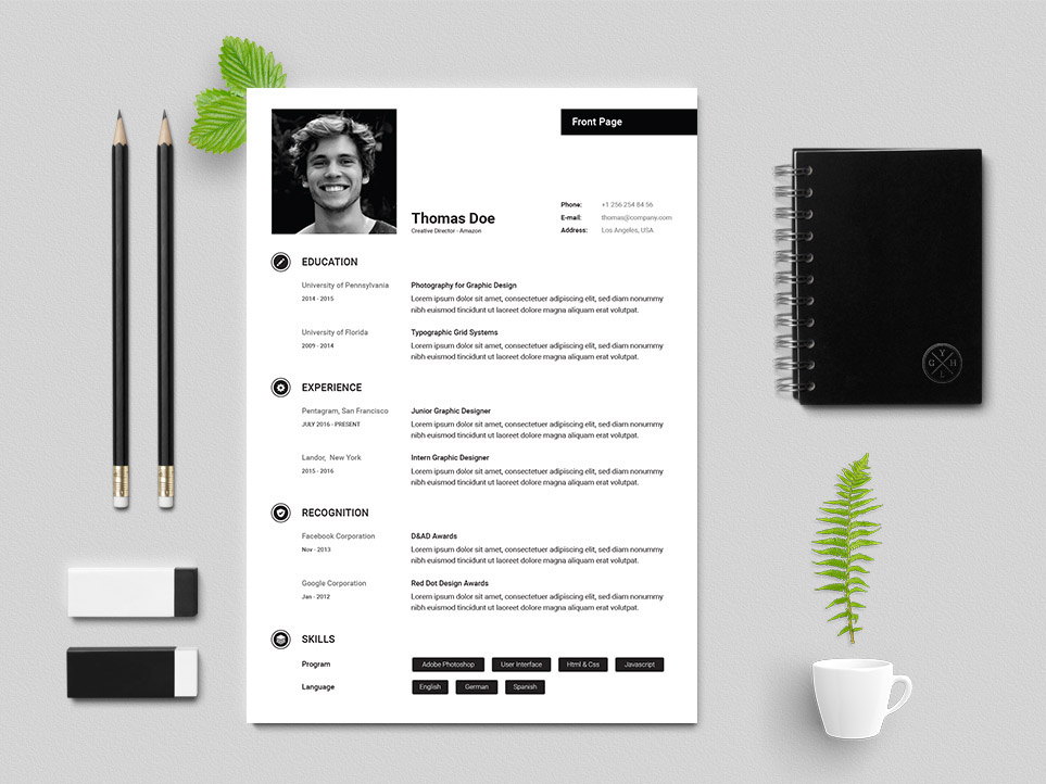 Free Creative Director Resume Template