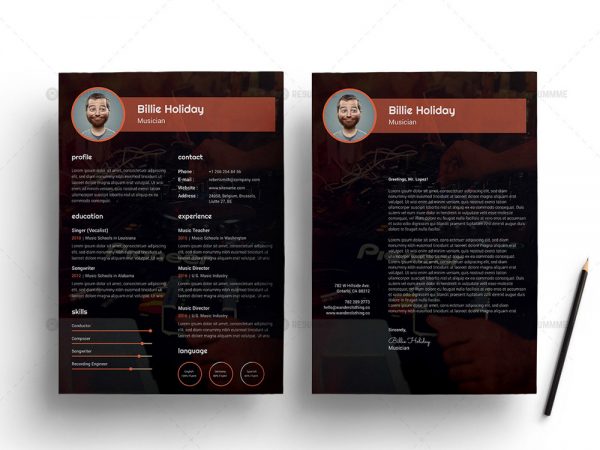 Aman Resume - Free Professional CV/Resume Template with Creative Look