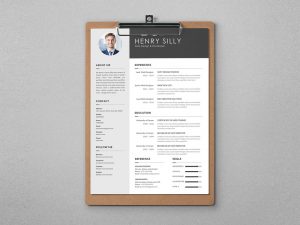 Free Three Pages Resume Template (ID, AI, PSD, DOCX)