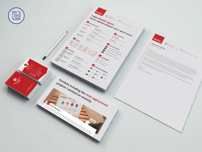 Free Modern Resume Template with Minimalist Design