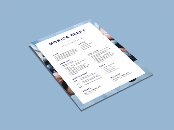 Free Cabin Crew Resume Template for Job Seeker
