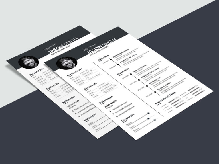 Free Web Manager Resume Template