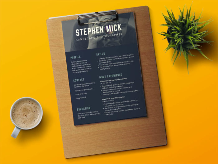 Aman Resume - Free Professional CV/Resume Template with Creative Look