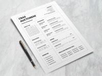 Free Dot Line Resume Template with Cover Letter Page