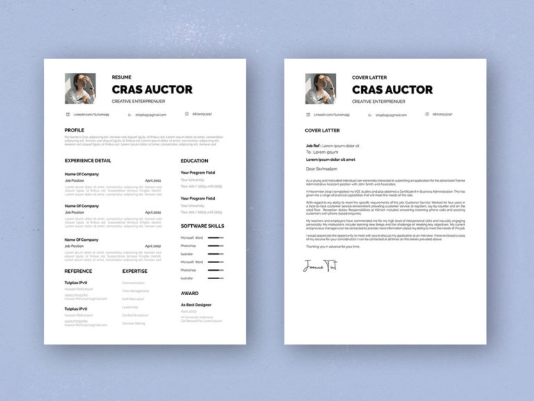 Free ATS Friendly Resume Template for Fresh Graduate