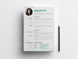 Michael Resume - Free Resume Template with Matching Cover Letter page