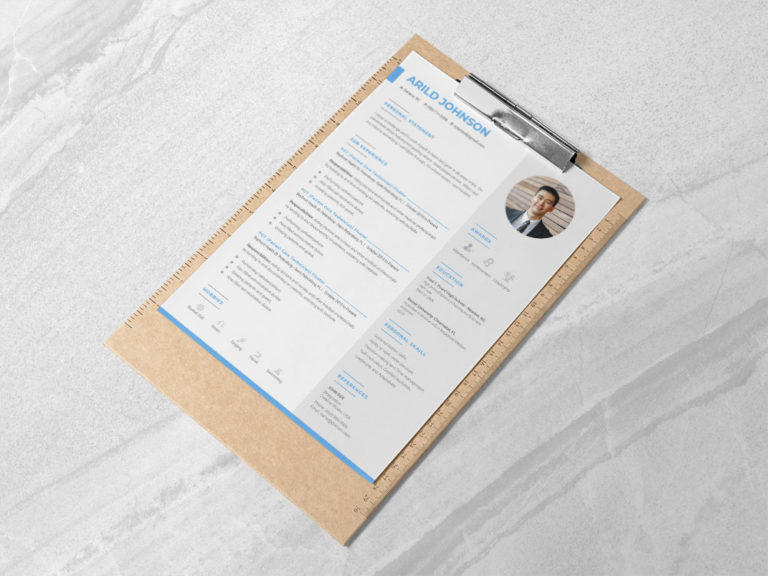 Free Three Pages Resume Template (ID, AI, PSD, DOCX)