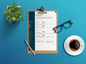 Free Modern CV Template in Indesign File Format