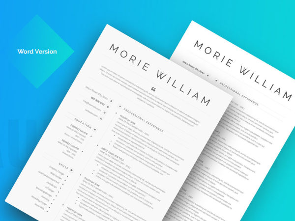 Free Front Office Manager Resume Template with Example for Job Seeker