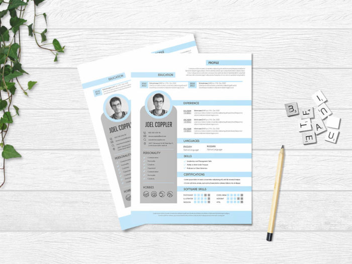 Free ATS Friendly Resume Template for Fresh Graduate