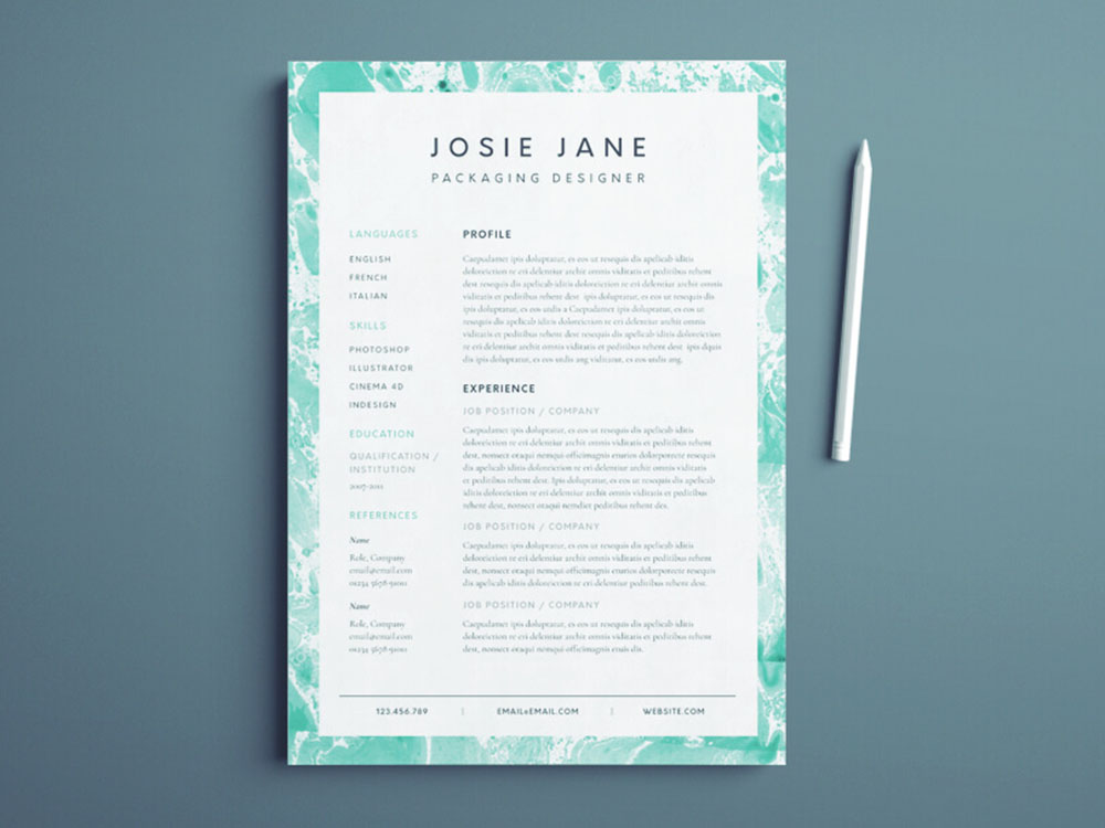 Free Packaging Designer Resume Template