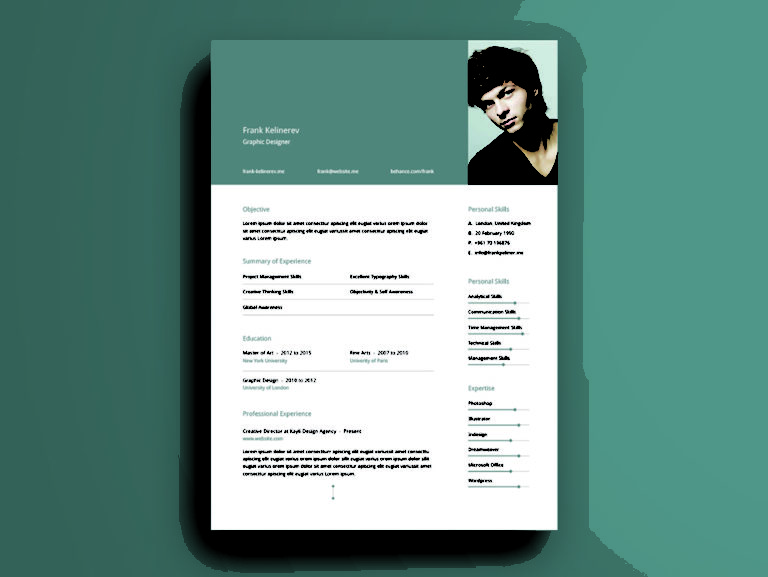 Free Chief Executive Officer (CEO) Resume Template with Simple Look