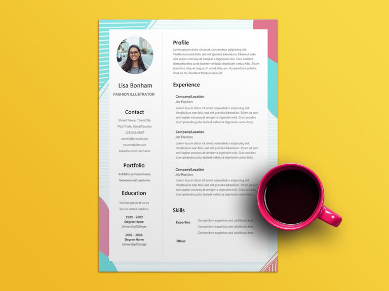 Free Advocate Resume Template with Example for Job Seeker