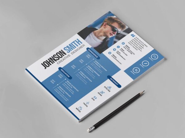 Aman Resume - Free Professional CV/Resume Template with Creative Look