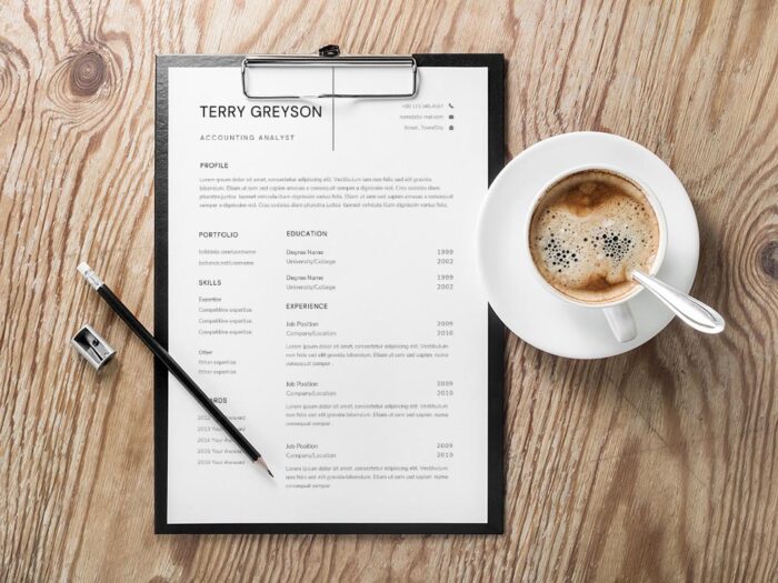 Free Venture Capital Analyst Resume Template with Simple Look