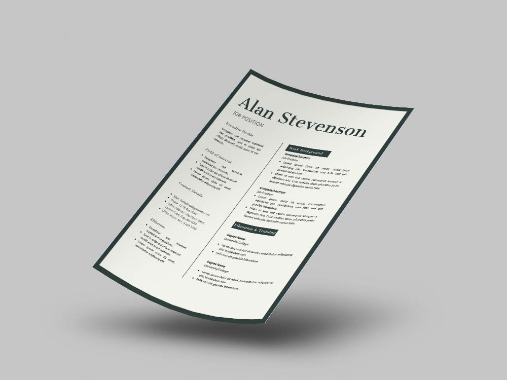 Free Freelance Transcriptionist Resume Sample Template for Your Next Career