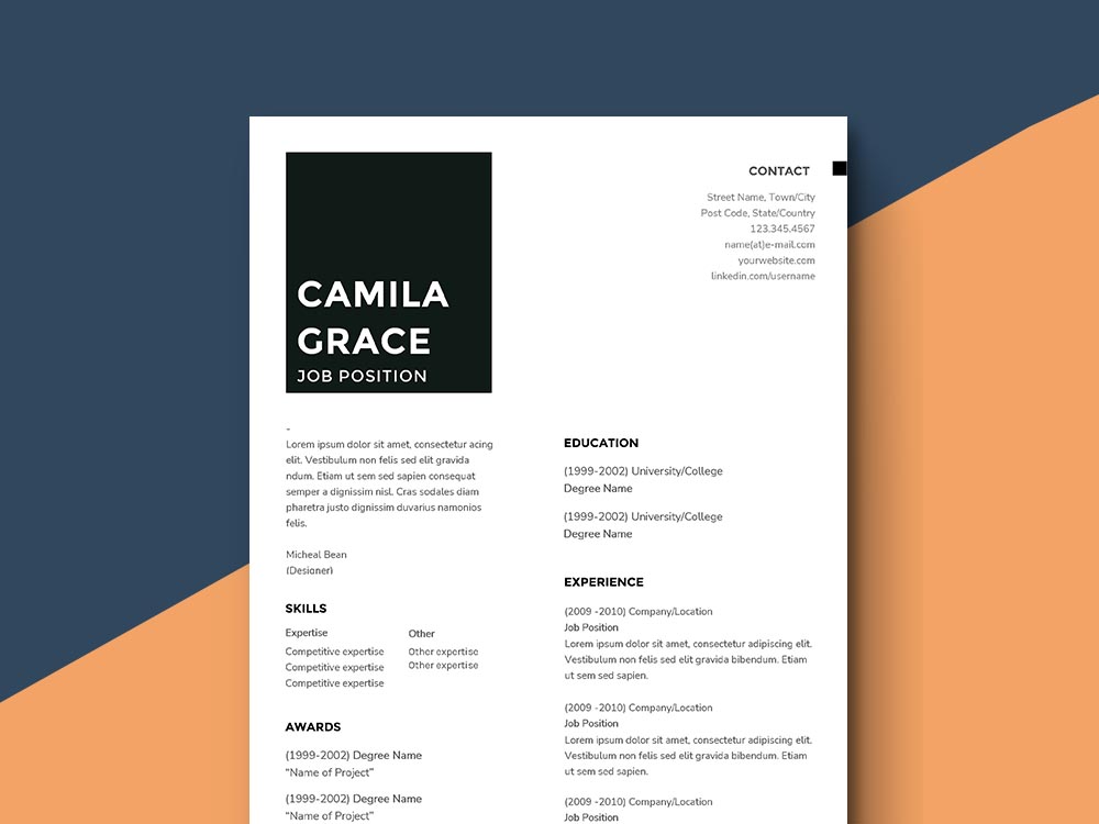 Free Operation Clerk Resume Example Template for Your Job Opportunity