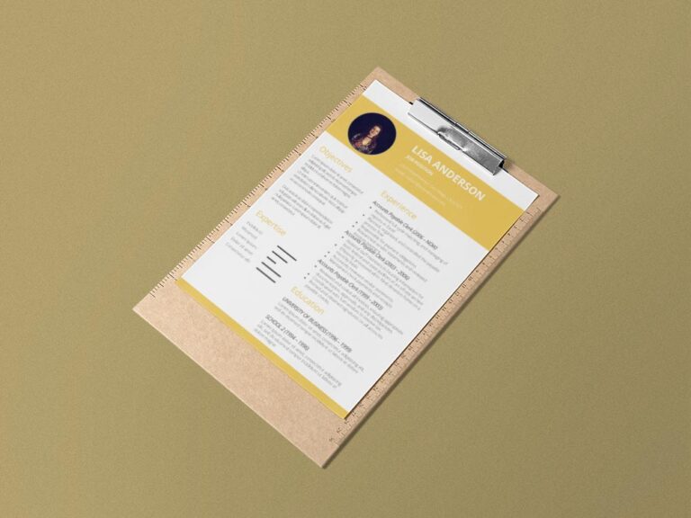 Free Credit Union Teller Resume Template with Professional Look